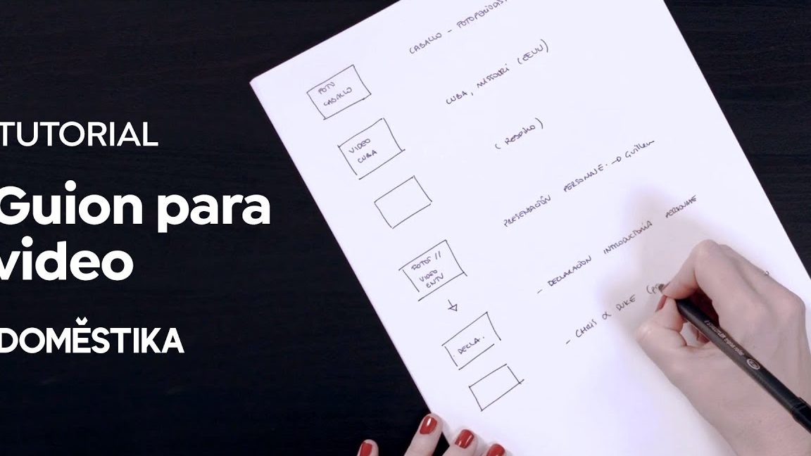 Cómo HACER un GUIÓN para un VIDEO CREATIVO