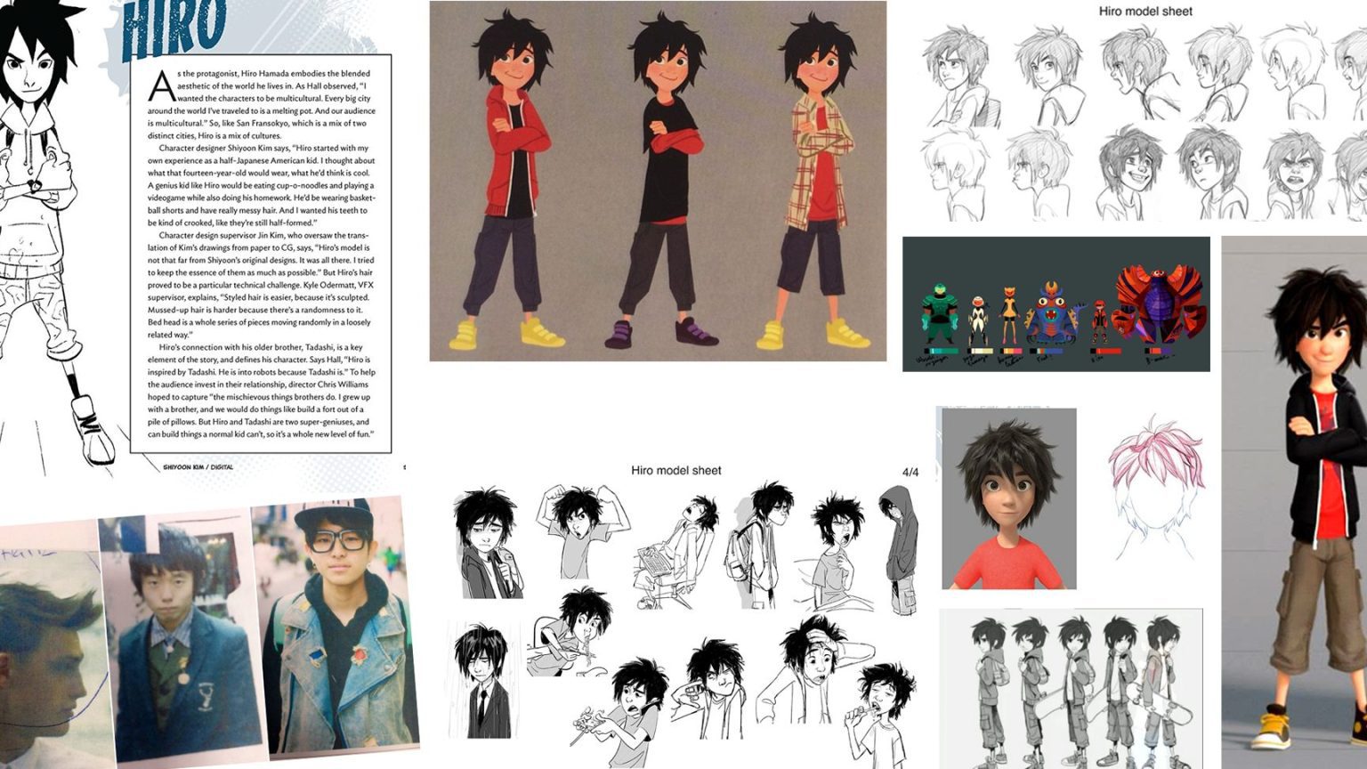 Proceso de desarrollo de personajes animados