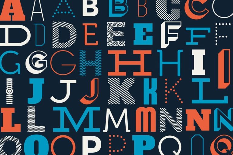 Técnicas de tipografía en diseño gráfico moderno